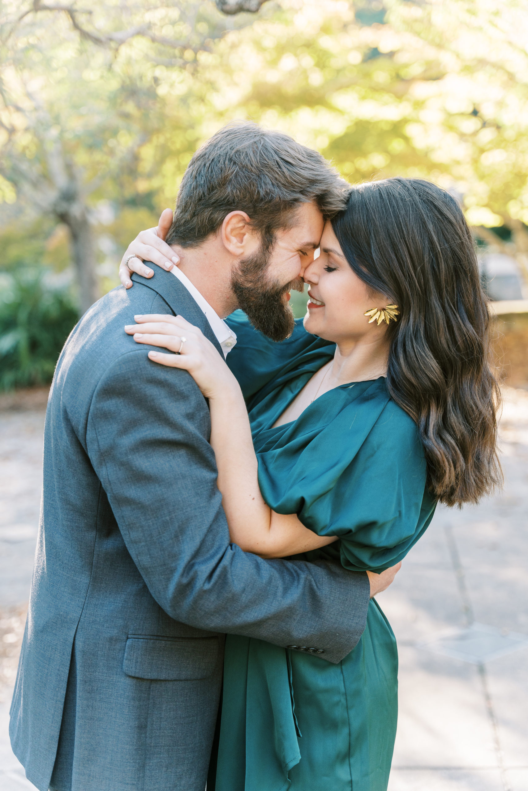 Darcy + Garrett | Birmingham Botanical Gardens Engagement ...
